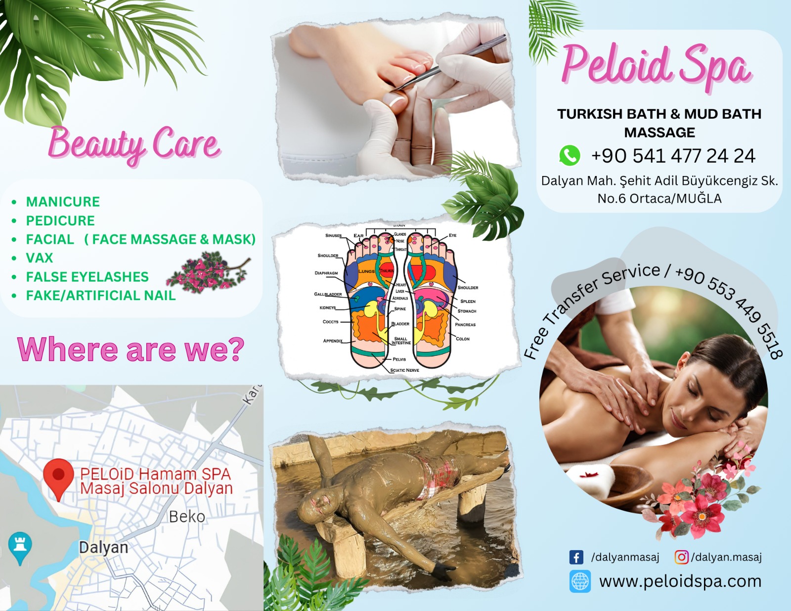 Services - Dalyan Peloid Spa